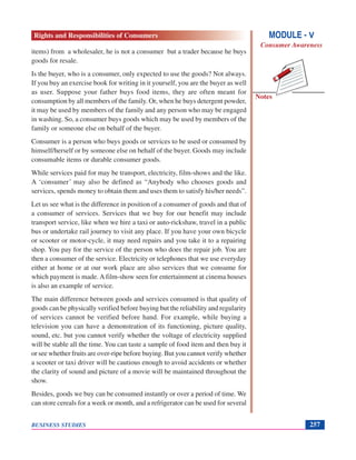Rights and responsibilities of consumers | PDF