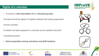 Volunteer's rights and responsibilities | PPTX