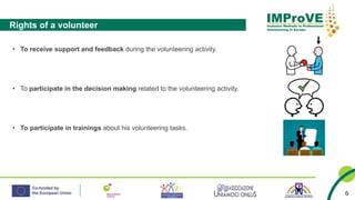 Volunteer's rights and responsibilities | PPTX