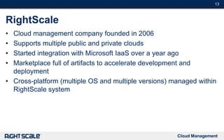 RightScale Webinar: Best Practices: Software Development Strategies ...