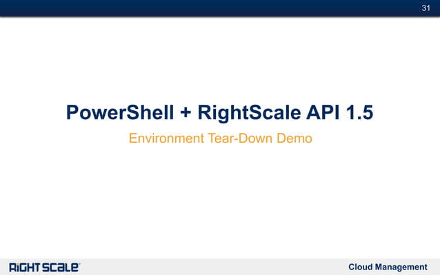 RightScale Webinar: Best Practices: Software Development Strategies ...