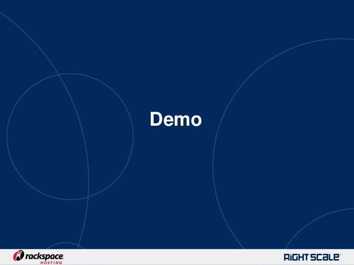 Turbocharging Rackspace Cloud with the RightScale Cloud Management Pl…