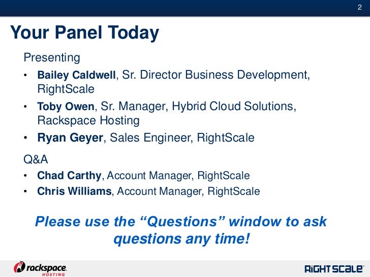 Turbocharging Rackspace Cloud with the RightScale Cloud Management Pl…