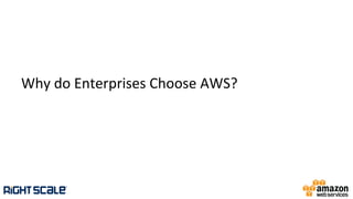 RightScale Webinar: Operationalize Your Enterprise AWS Usage Through an IT Vending Machine | PPT