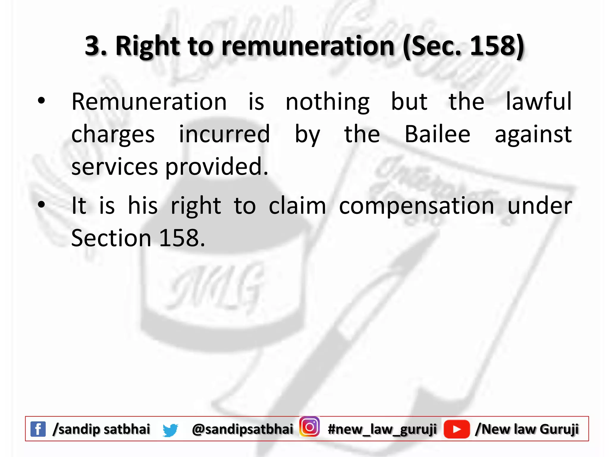 Rights and Duties of Bailor and Bailee | PPTX