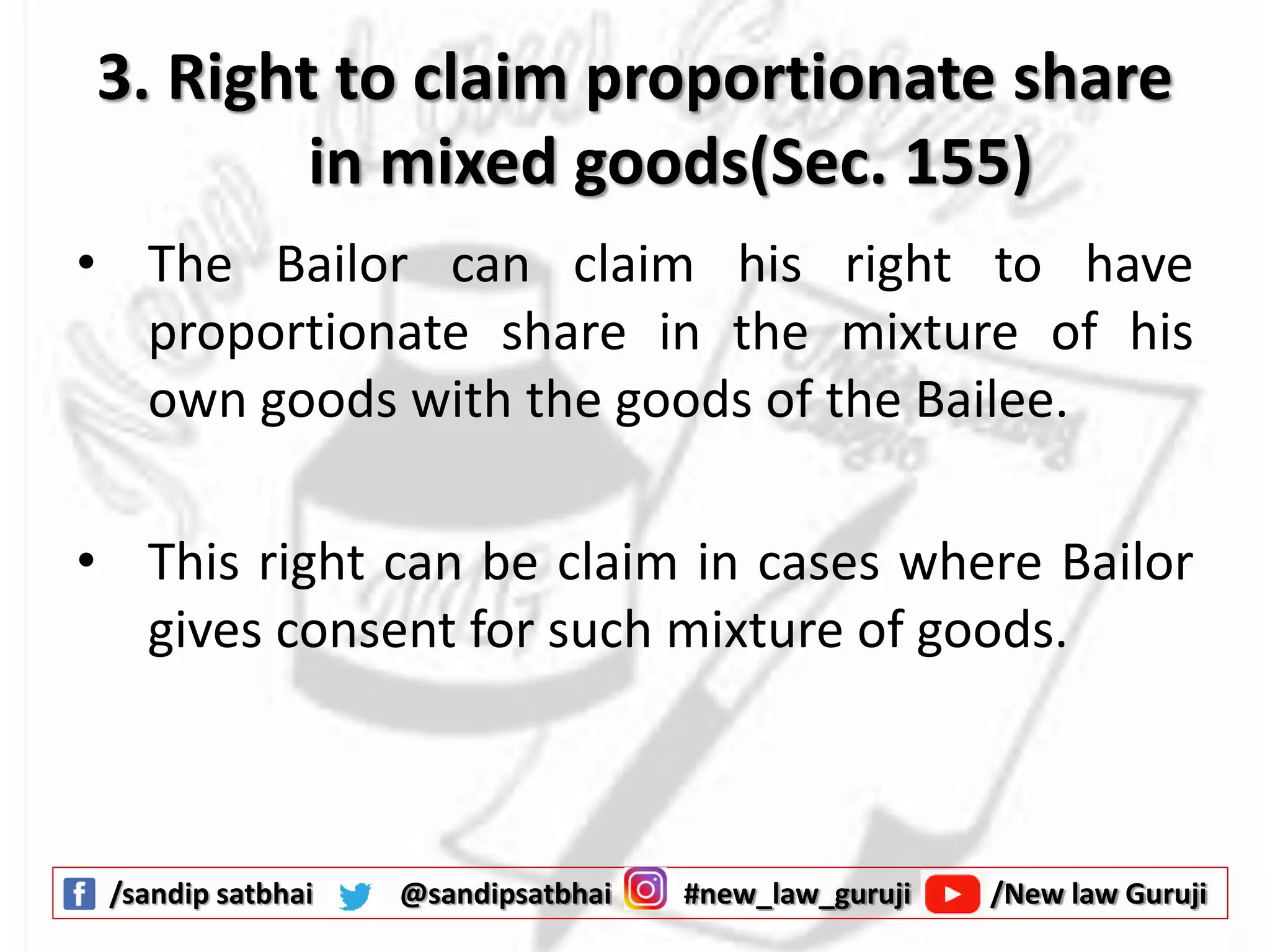 Rights and Duties of Bailor and Bailee | PPTX