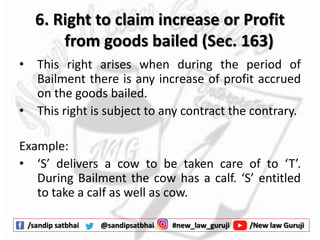 Rights and Duties of Bailor and Bailee | PPTX