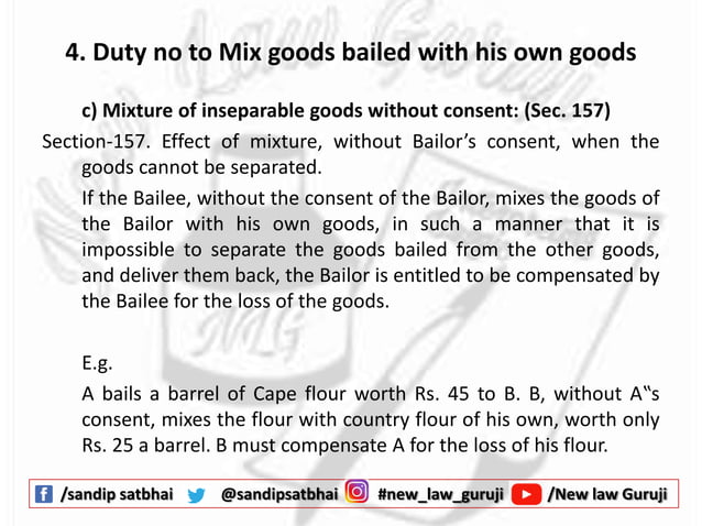 Rights and Duties of Bailor and Bailee | PPTX