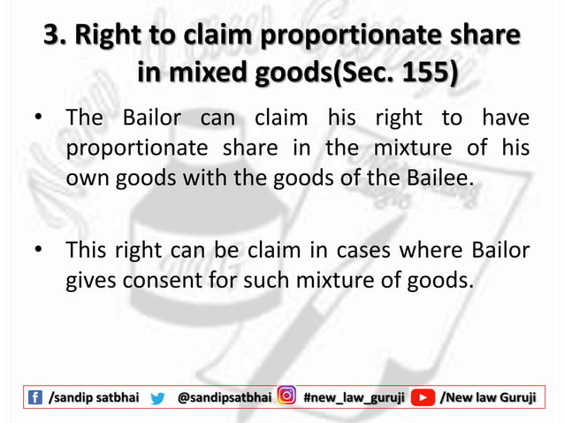 Rights and Duties of Bailor and Bailee | PPTX
