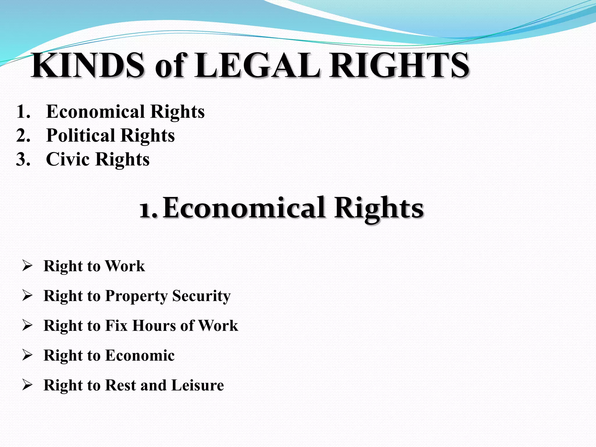 Rights and Duties, Law | PPTX