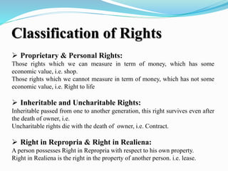 Rights and Duties, Law | PPTX