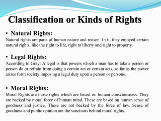 Rights and Duties, Law | PPTX