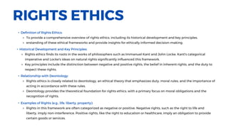 Exploring the Interplay of Rights Ethics and Duty Ethics | PPTX