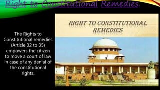 Rights in the indian constitution | PPTX