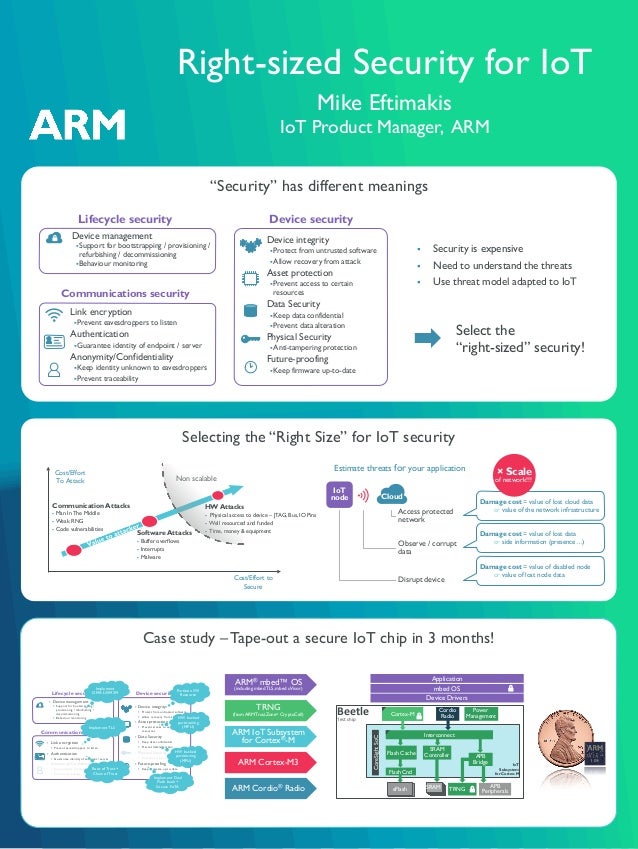 Right-sized security for IoT - ARM