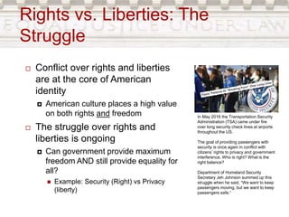 Rights liberties lecture | PPT