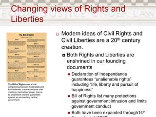 Rights liberties lecture | PPT
