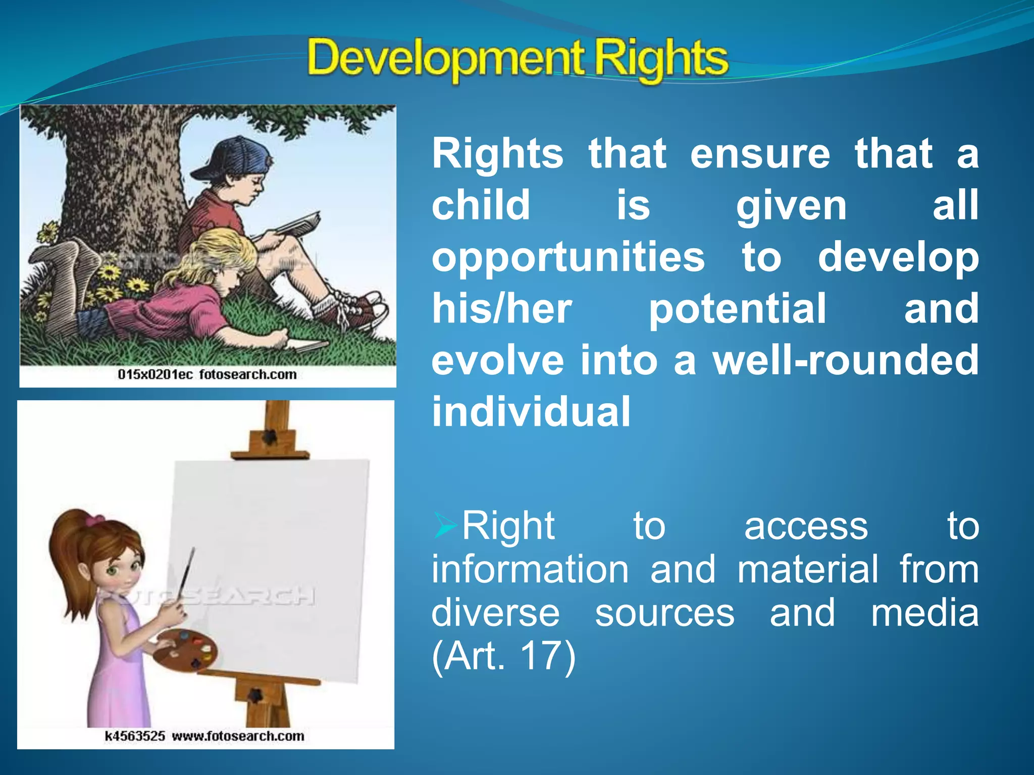 `Rights of a child | PPTX