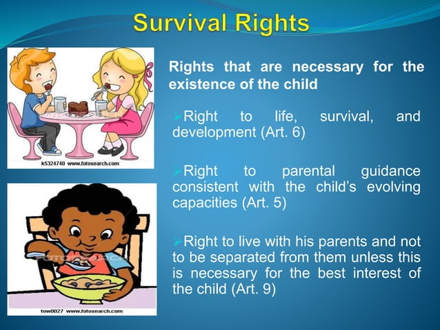 `Rights of a child