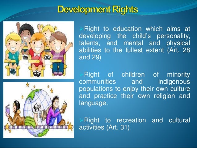 `Rights of a child