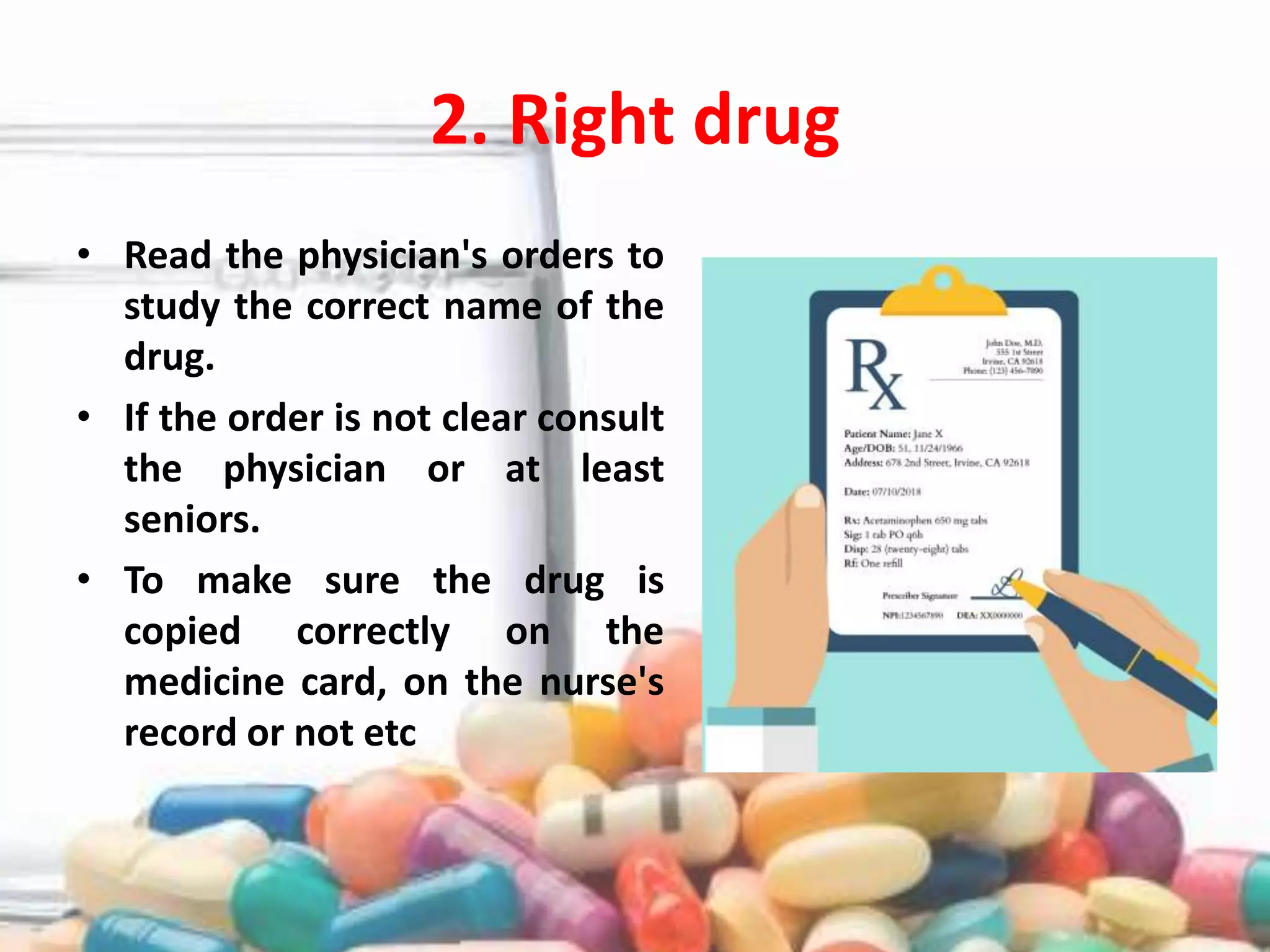 Rights of administration of medication | PPTX