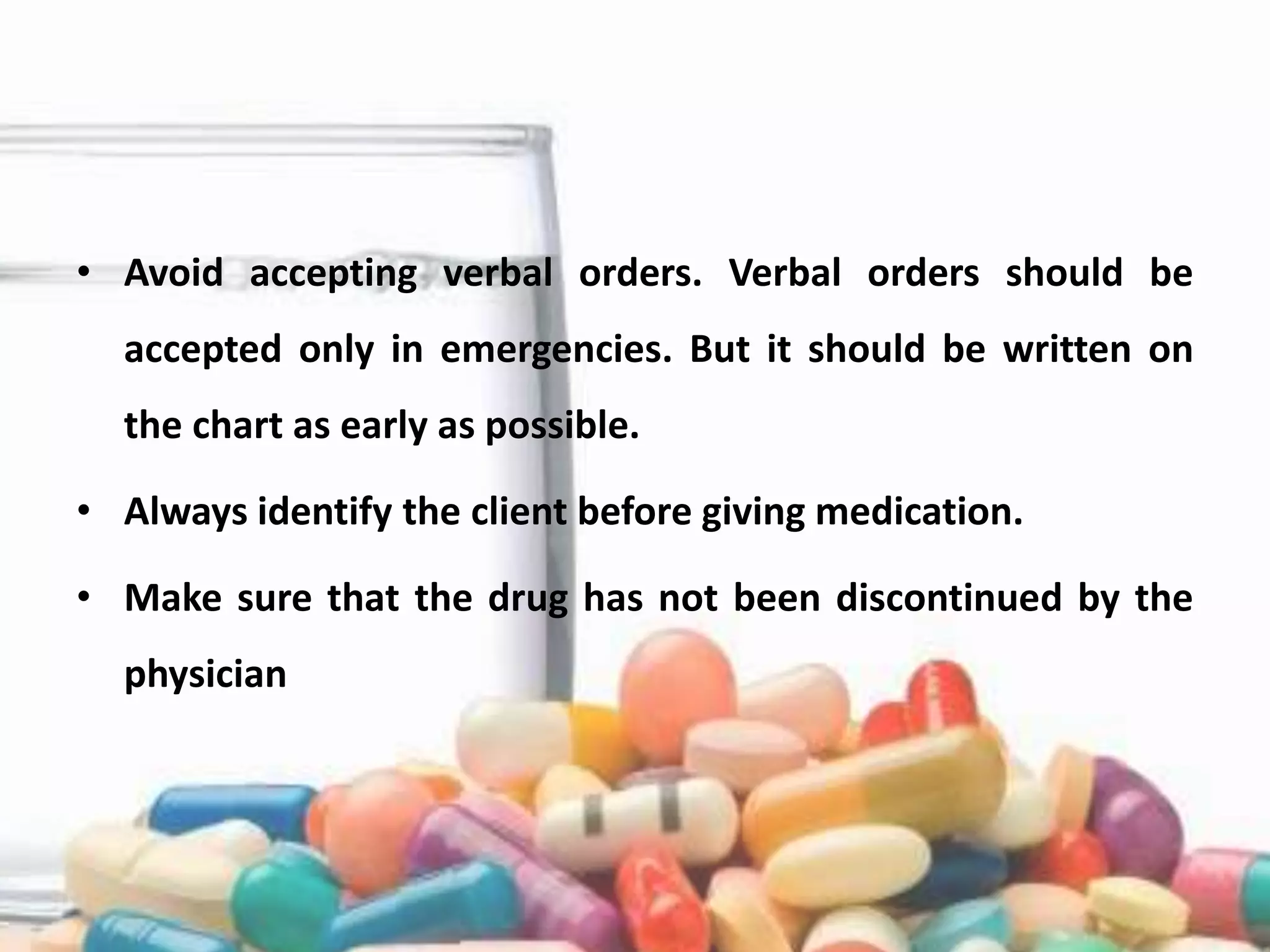 Rights of administration of medication | PPTX