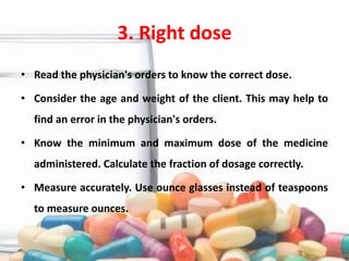 Rights of administration of medication | PPTX