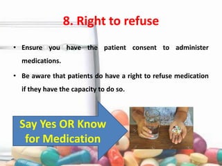 Rights of administration of medication | PPTX