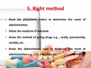 Rights of administration of medication | PPT