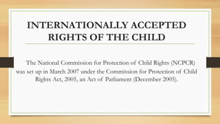 Child rights | PDF | Adoption and Fostering | Parenting