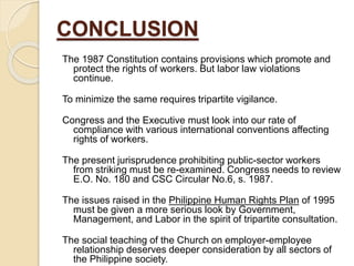 Rights of filipino workers | PPTX