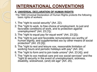 Rights of filipino workers | PPTX