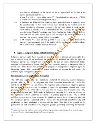 Rights of indigenous people | DOCX