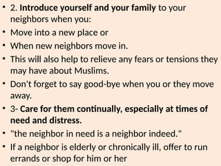rights of neighbors in islam for kids.pptx