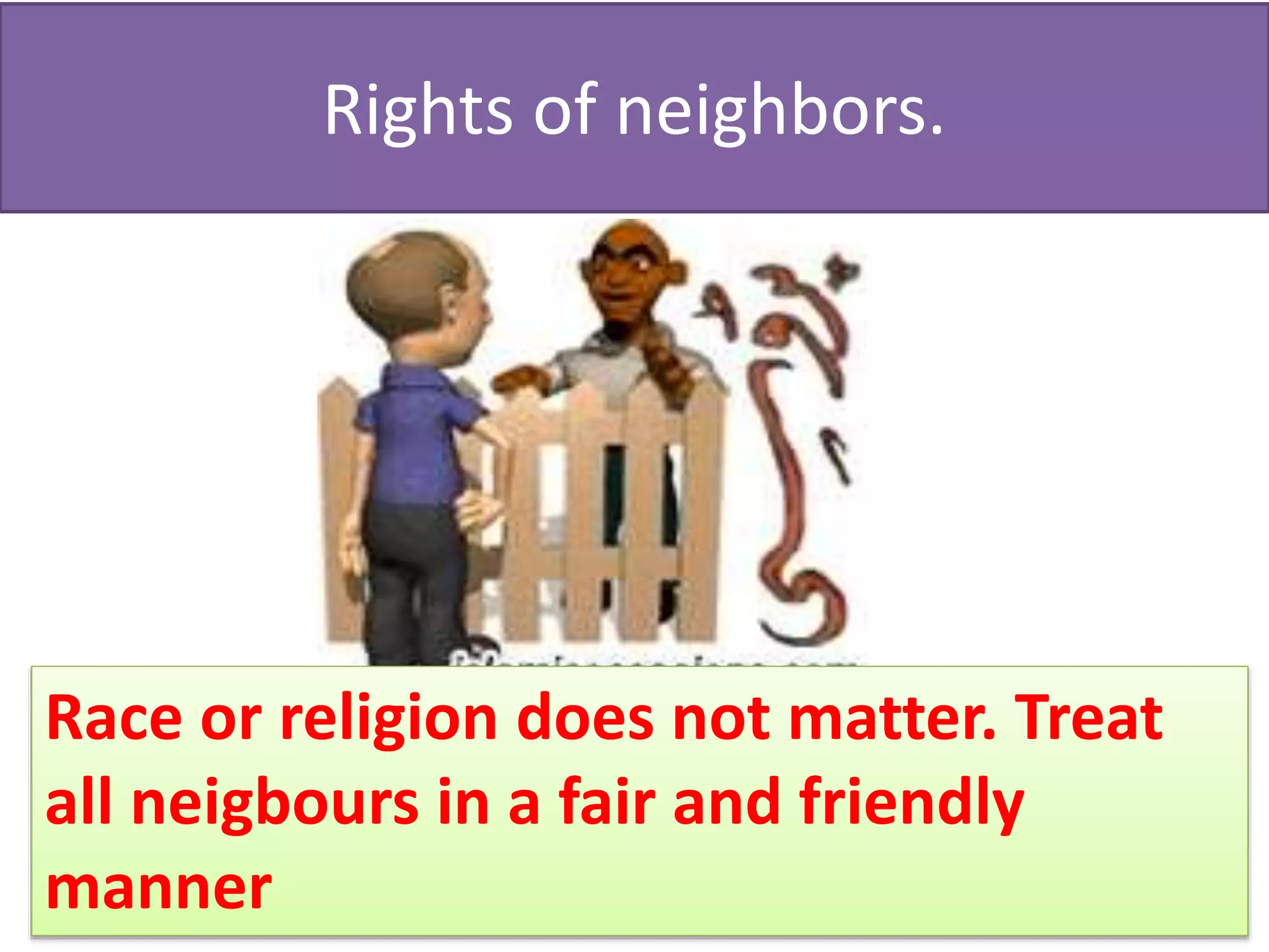 Rights of neighbors, the sick and the Orphans in Islam | PPTX