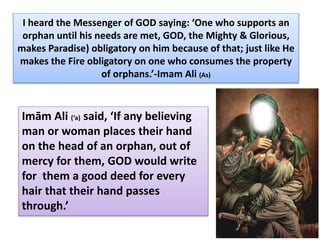 Rights of neighbors, the sick and the Orphans in Islam | PPTX