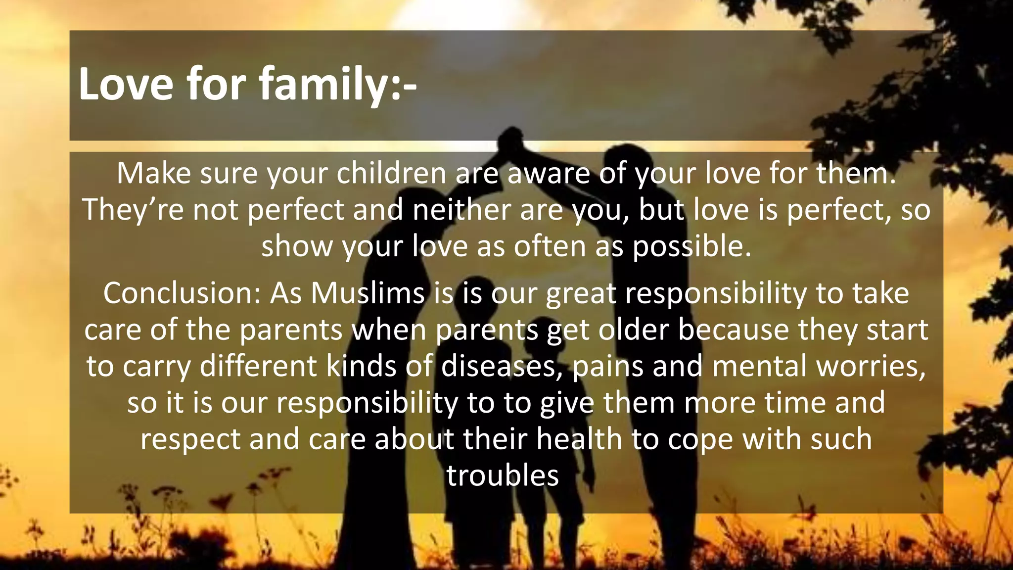 Rights of parents in islam by alimlive.com