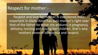 Rights of parents in islam by alimlive.com