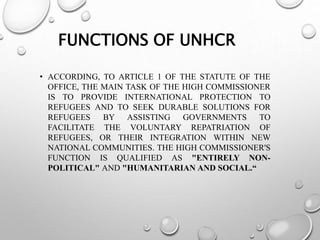 Rights of refugees | PPTX