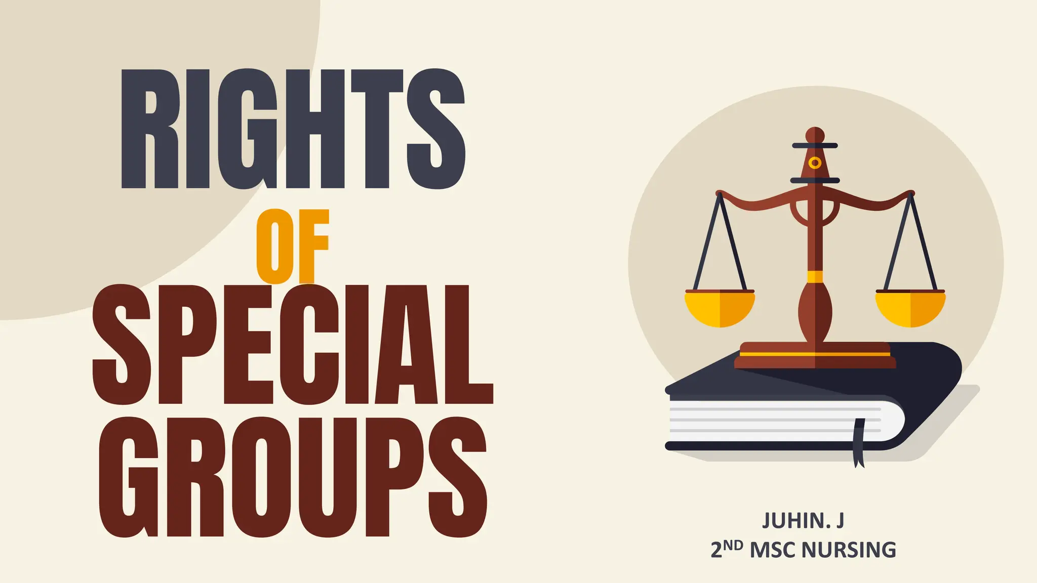 Rights of Special Groups | Constitution of Indian | Juhin J | PDF