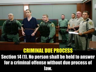 DUMAUG: RIGHTS OF THE ACCUSED | PPTX