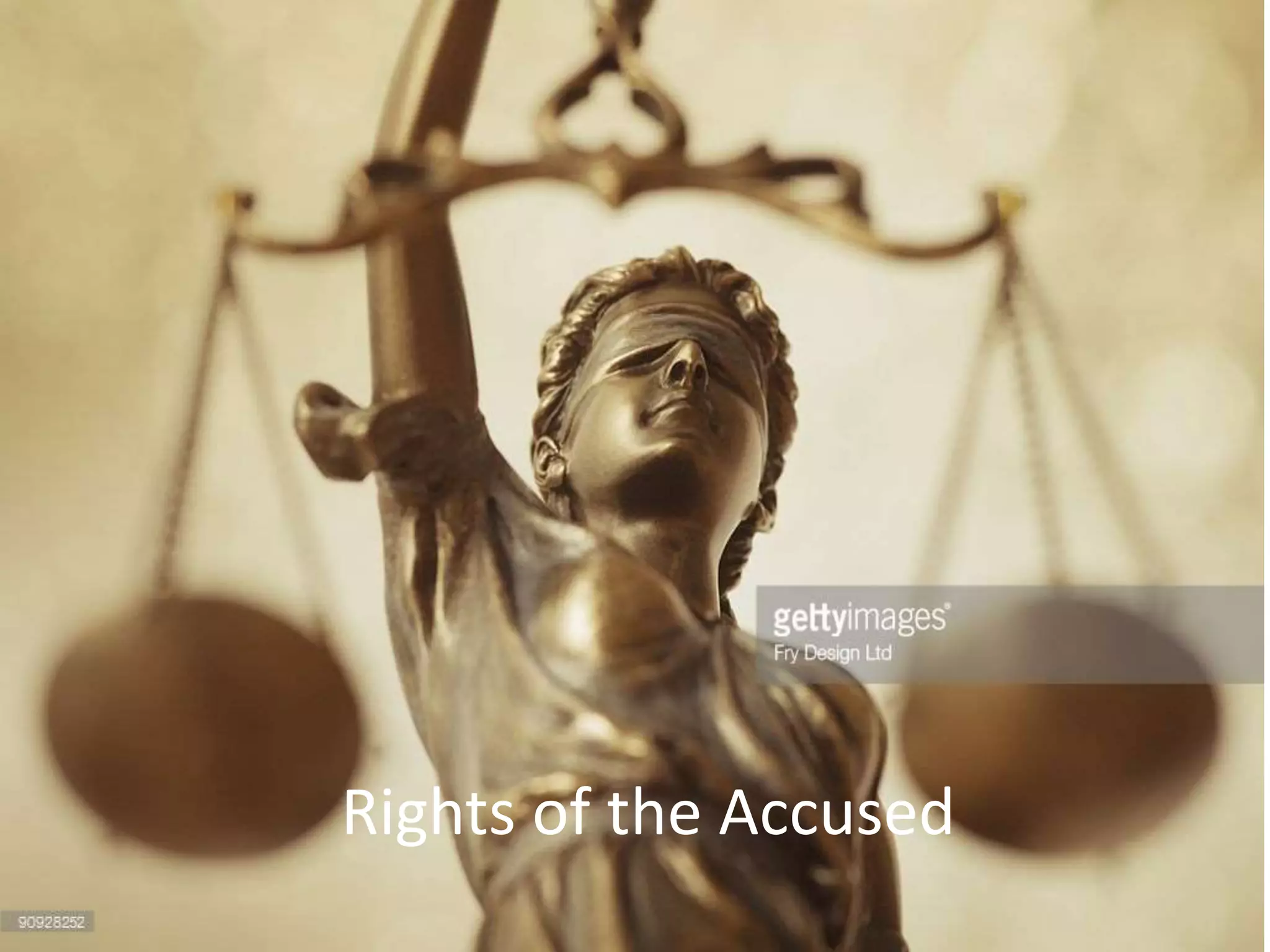 Rights of the Accused | PPTX
