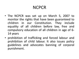 Rights of the child and entitlements | PPT