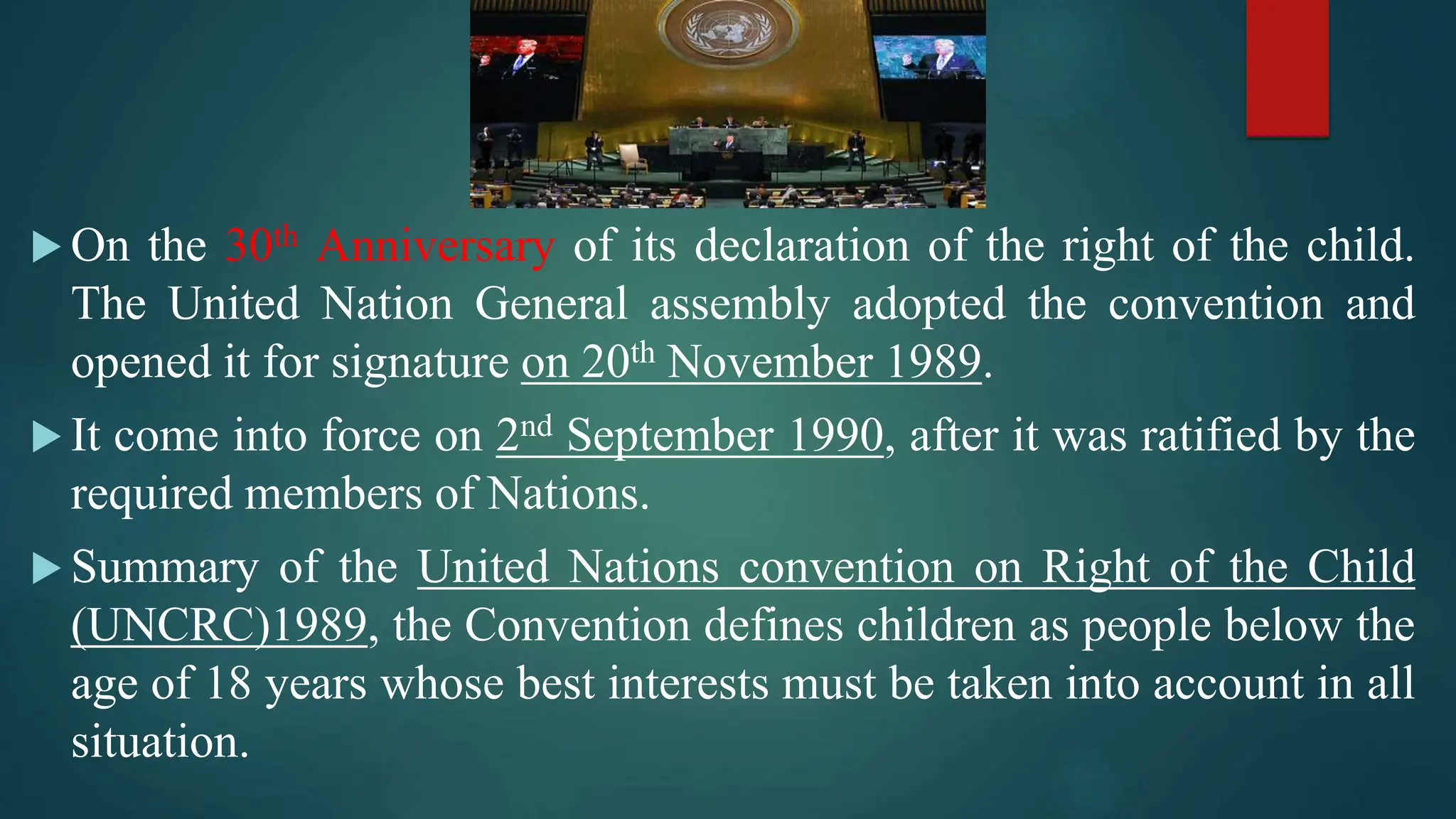 RIGHTS OF THE CHILDREN- 10 basic Rights of child | PPTX