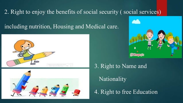 RIGHTS OF THE CHILDREN- 10 basic Rights of child | PPT
