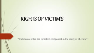 RIGHTS OF VICTIM EDITED PRESENTATION(SAIF JAVED).pptx