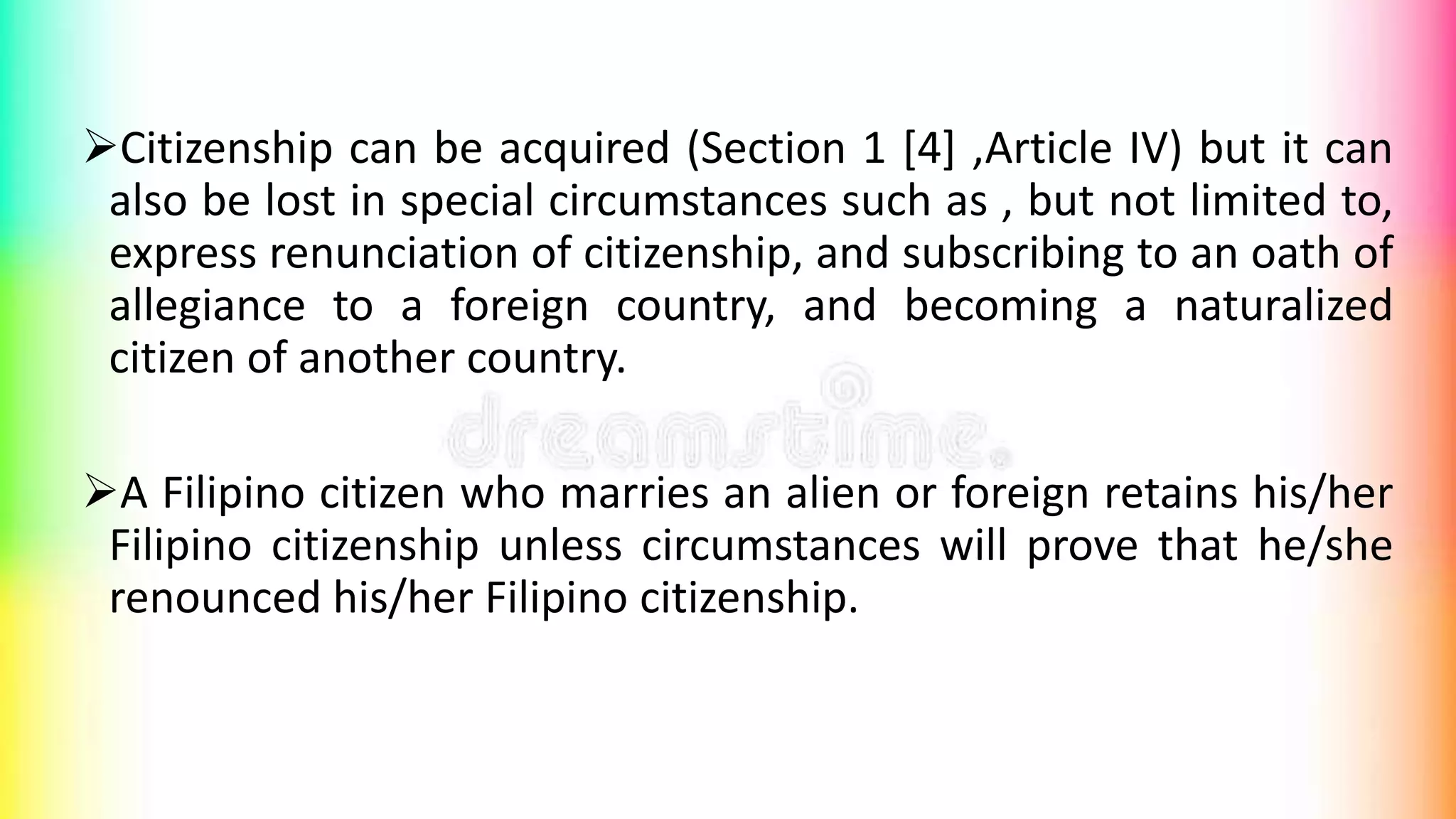 Rights, privileges and responsibilities of a citizen | PPTX