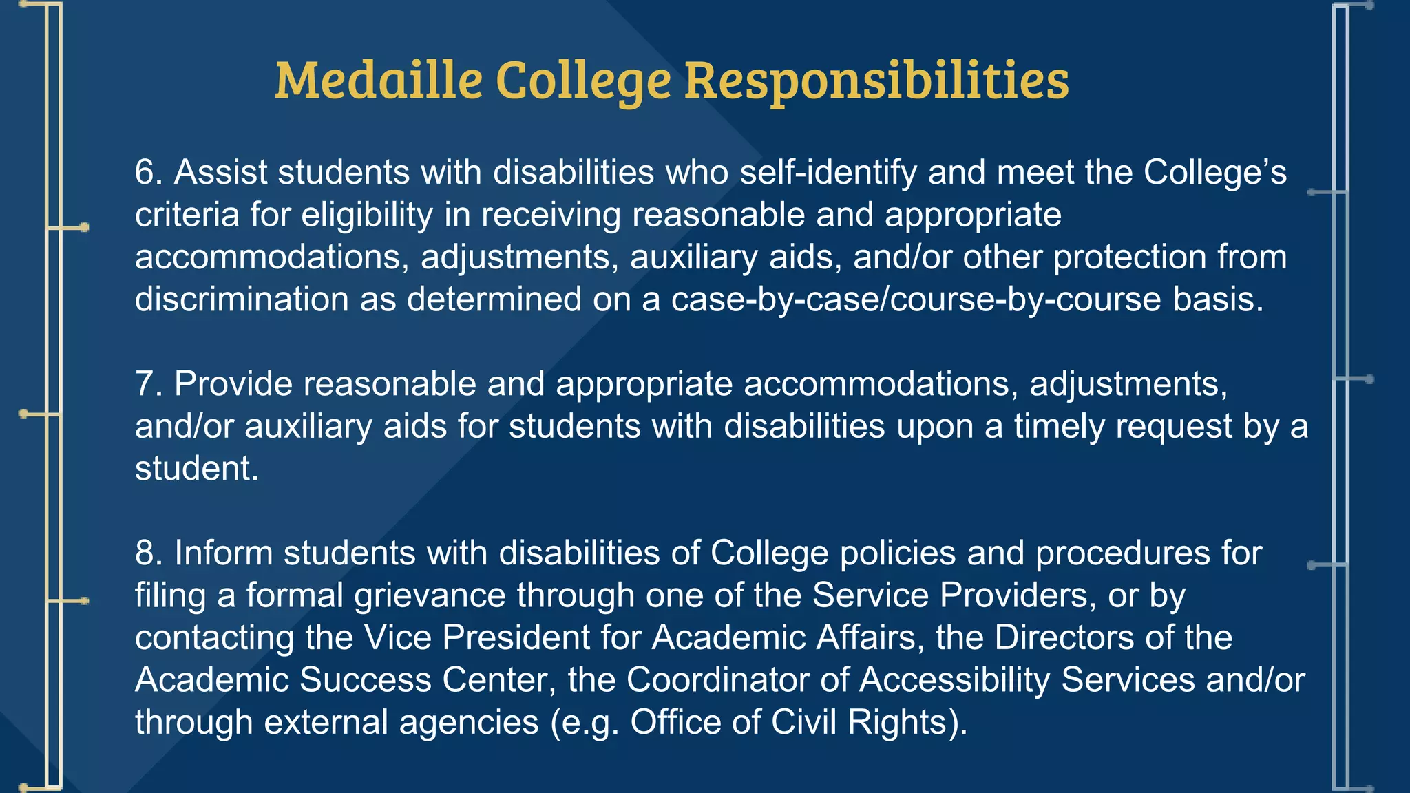 Student and College Rights & Responsibilities | PPT