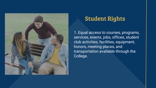Student and College Rights & Responsibilities | PPT