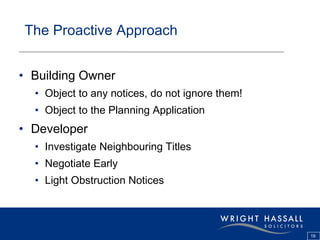 A Brief Introduction to Rights to Light | PPT | Law